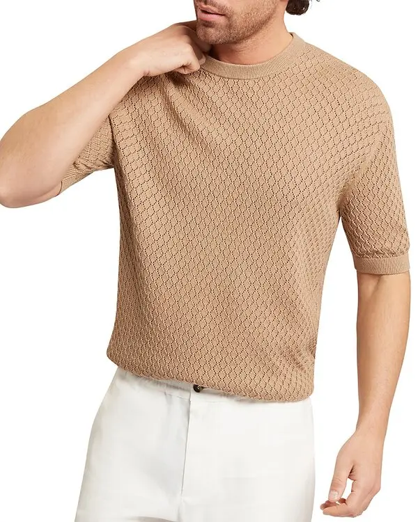 Ted Baker London Ferris Diamond Crochet Sweater