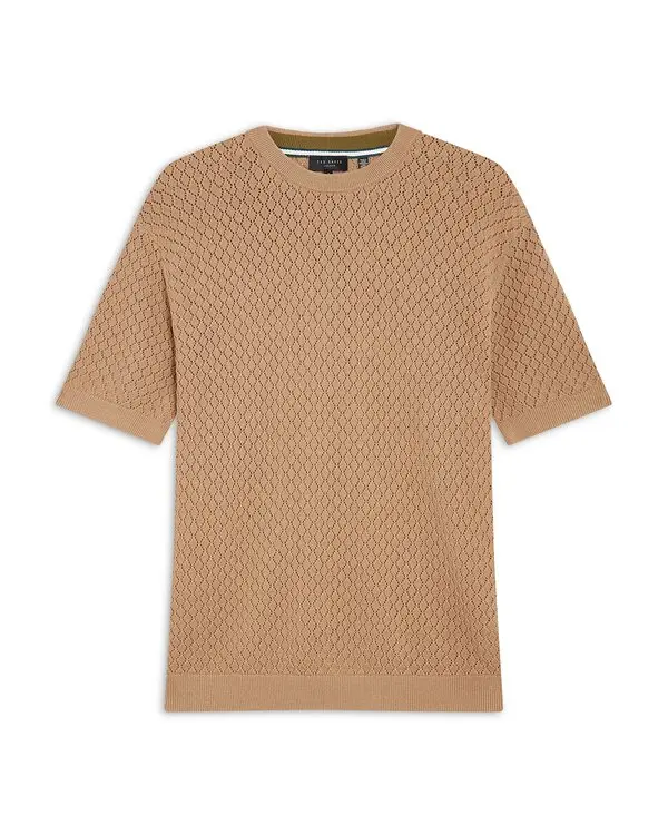 Ted Baker London Ferris Diamond Crochet Sweater