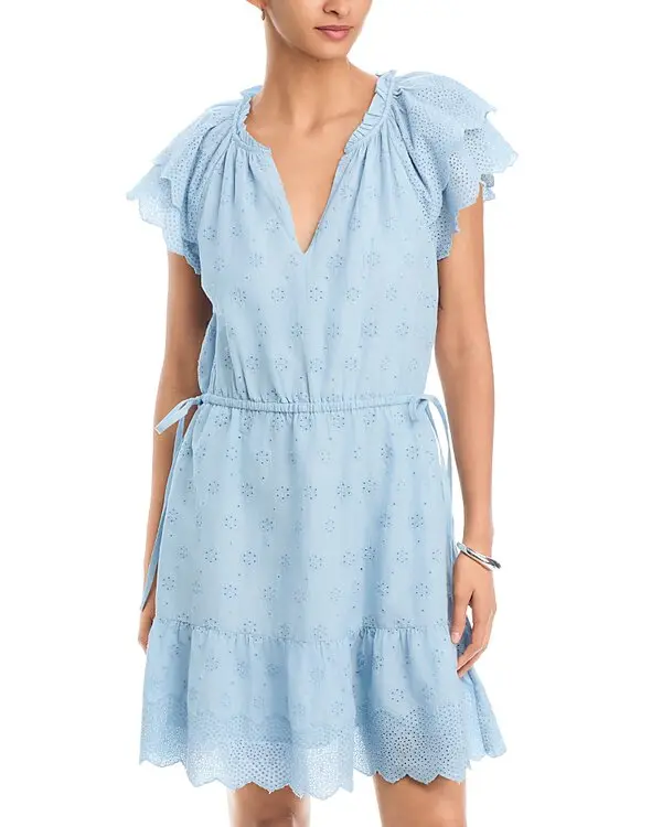 Vineyard Vines Etta Eyelet Dress - Del Mar
