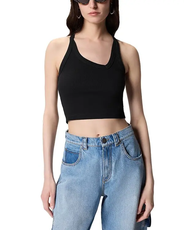 Pinko Brandy Ribbed Tank Top