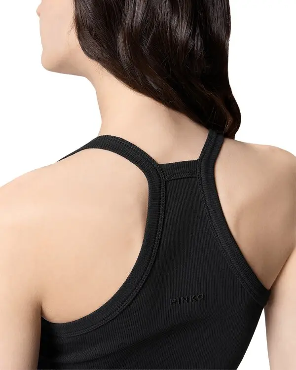 Pinko Brandy Ribbed Tank Top