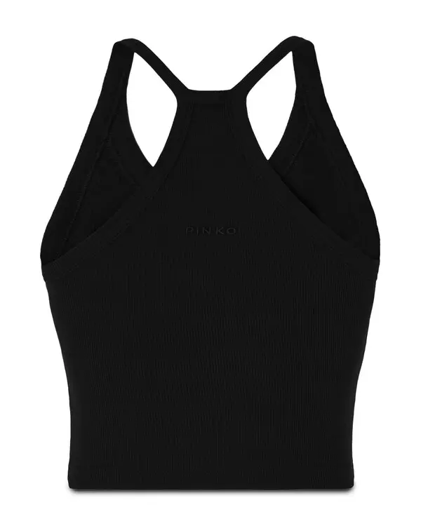 Pinko Brandy Ribbed Tank Top