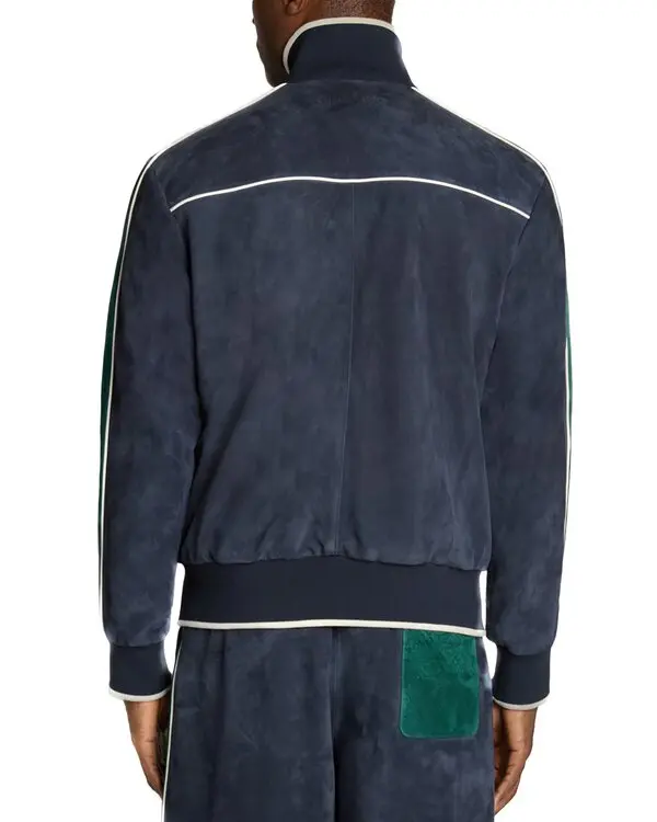 Casablanca Stand Collar Bold Stripe Track Jacket