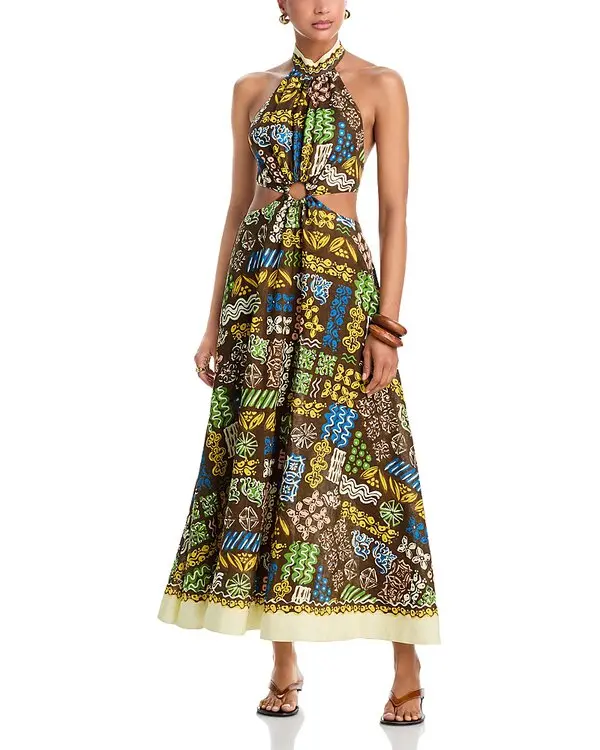 ALEMAIS Minnie Midi Dress