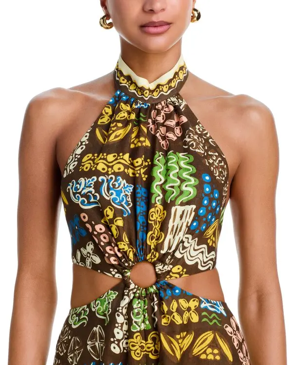 ALEMAIS Minnie Midi Dress