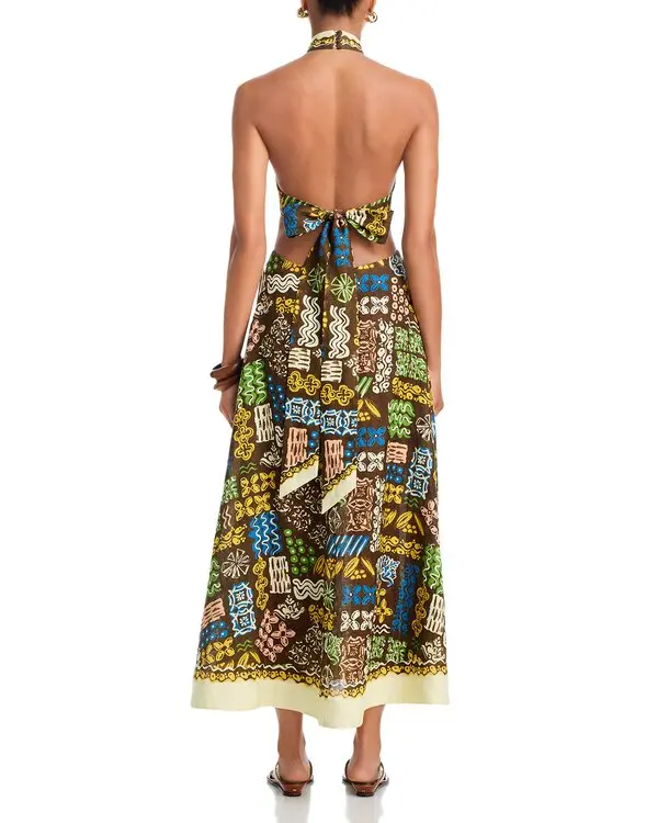 ALEMAIS Minnie Midi Dress
