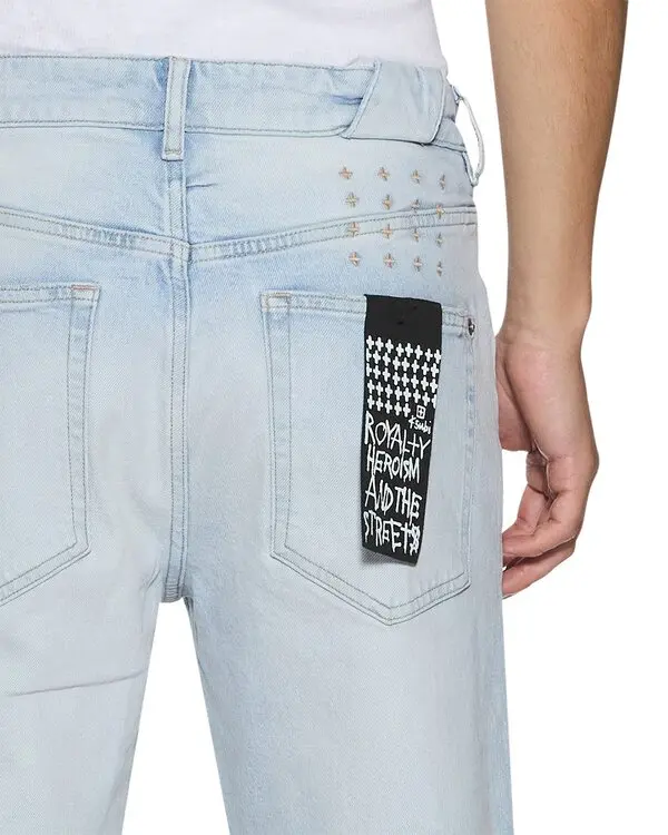 Ksubi Chitch Kstellar Effect Slim Fit Jeans - Denim