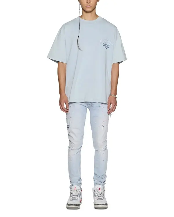 Ksubi Stellar Ekcess Ice Mist Logo T-shirt