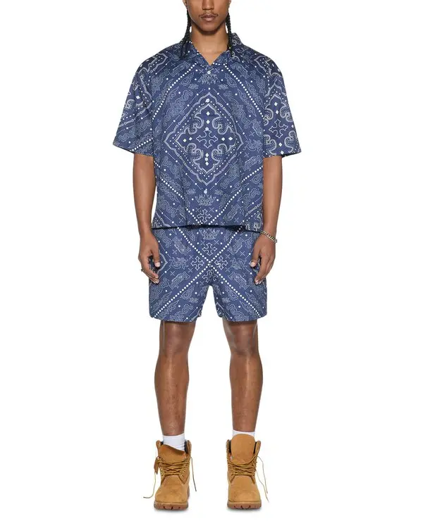 Ksubi Paisley Broad Shorts