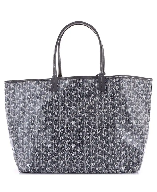 Goyard Pm Saint Louis Tote Coated Canvas - Gray