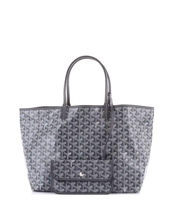 Goyard Pm Saint Louis Tote Coated Canvas - Gray