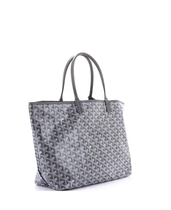 Goyard Pm Saint Louis Tote Coated Canvas - Gray