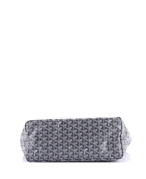 Goyard Pm Saint Louis Tote Coated Canvas - Gray