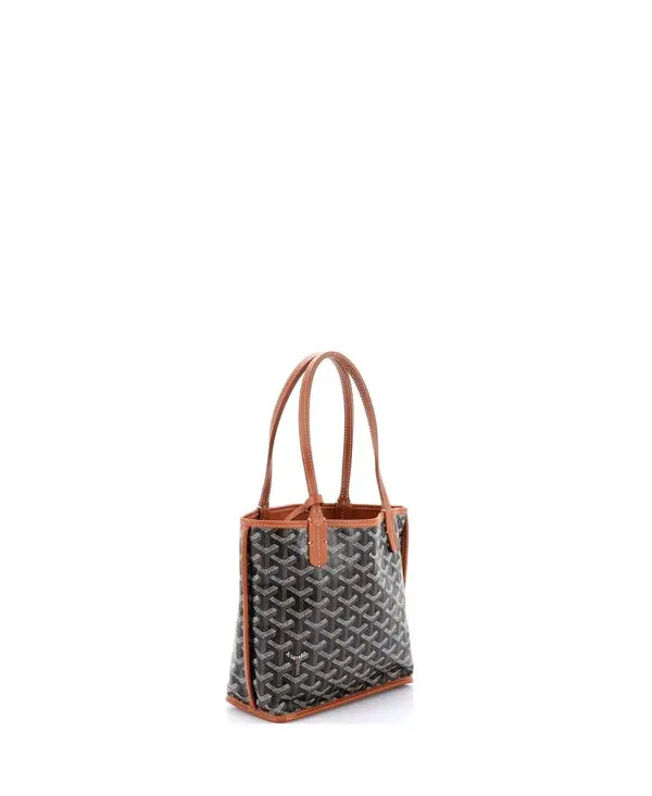 Goyard Anjou Reversible Tote Coated Canvas - Black