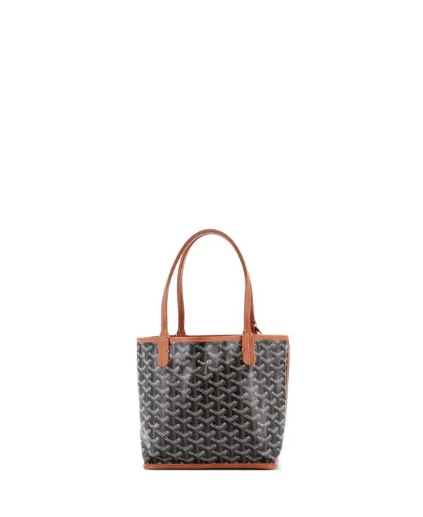 Goyard Anjou Reversible Tote Coated Canvas - Black