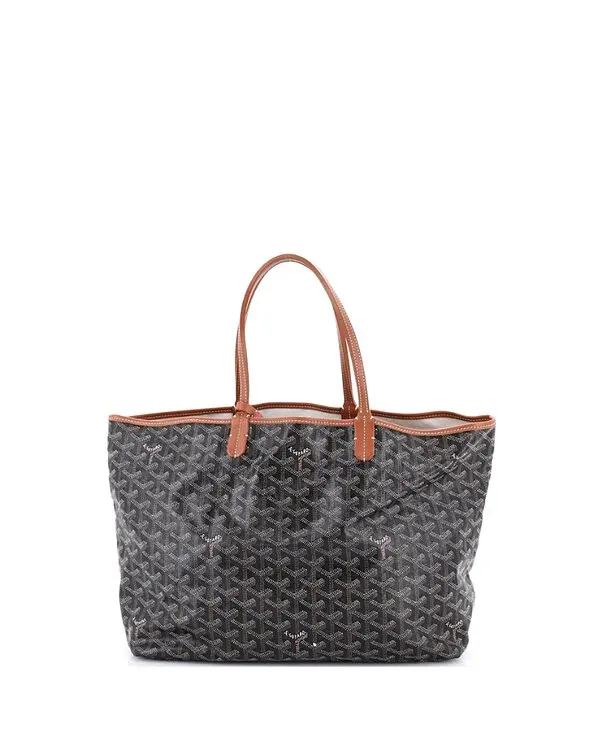 Goyard Pm Saint Louis Tote Coated Canvas - Black