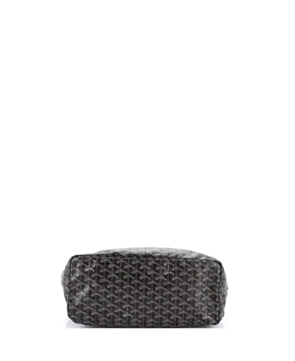 Goyard Pm Saint Louis Tote Coated Canvas - Black