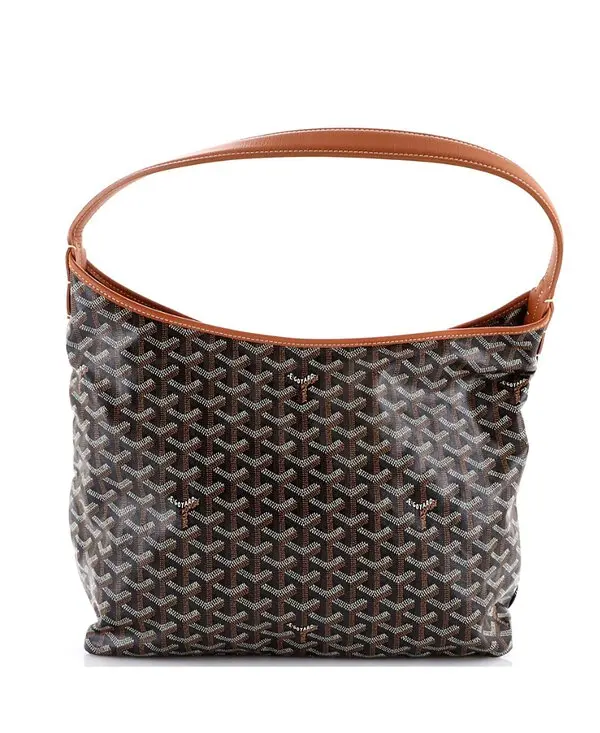 Goyard Boheme Hobo Coated Canvas - Brown
