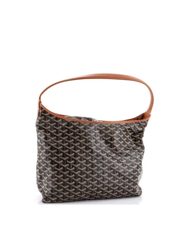 Goyard Boheme Hobo Coated Canvas - Brown