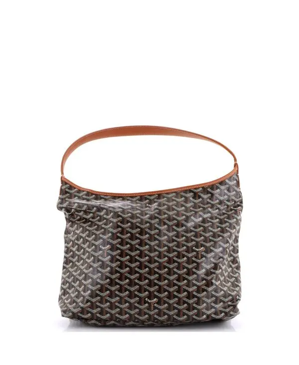 Goyard Boheme Hobo Coated Canvas - Brown