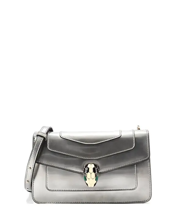 BVLGARI Small Serpenti Forever Shoulder Bag Leather