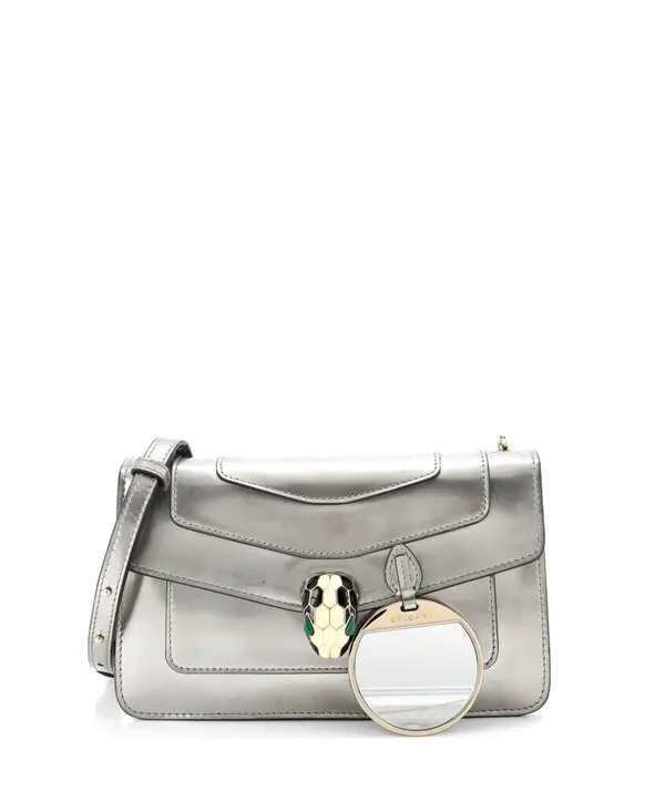 BVLGARI Small Serpenti Forever Shoulder Bag Leather