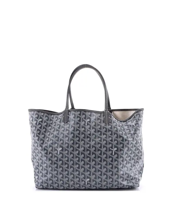 Goyard Pm Saint Louis Tote Coated Canvas - Gray