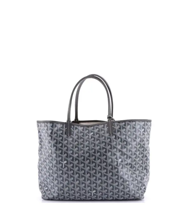 Goyard Pm Saint Louis Tote Coated Canvas - Gray