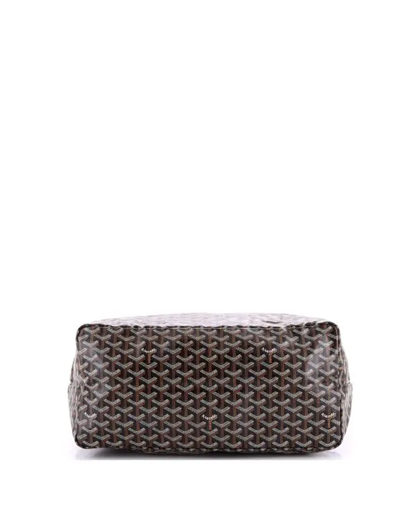 Goyard Gm Saint Louis Tote Coated Canvas - Black
