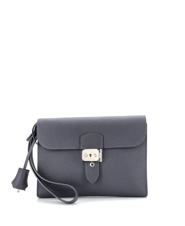 Hermès 24 Sac A Depeches Wristlet Pouch Epsom