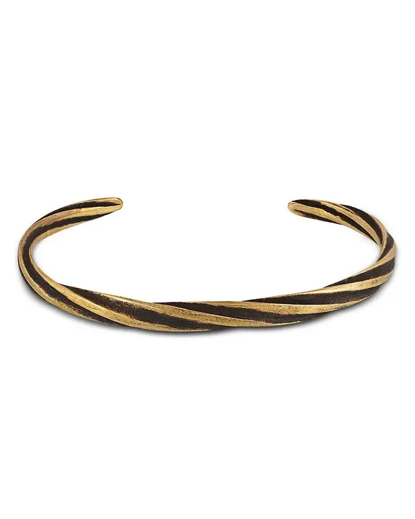 John Varvatos Twist Cuff Bracelet - Brass