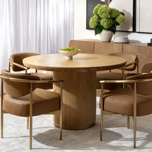 SUNPAN Kalla Round Dining Table, 48