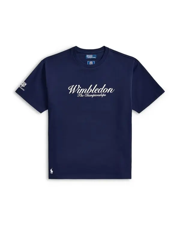 Polo Ralph Lauren Wimbledon Big Fit Graphic T-shirt - Navy