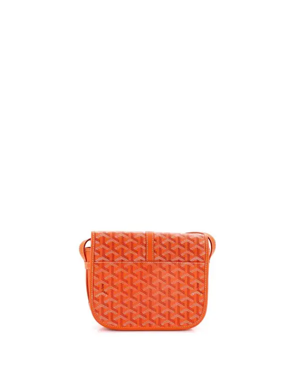 Goyard Pm Belvedere Ii Messenger Bag Coated Canvas - Orange