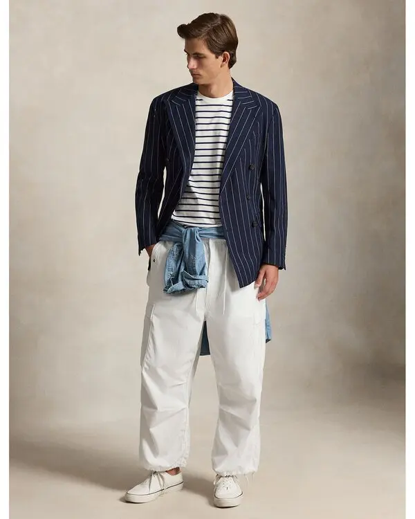Polo Ralph Lauren Standard Fit Stripe Lisle T-shirt