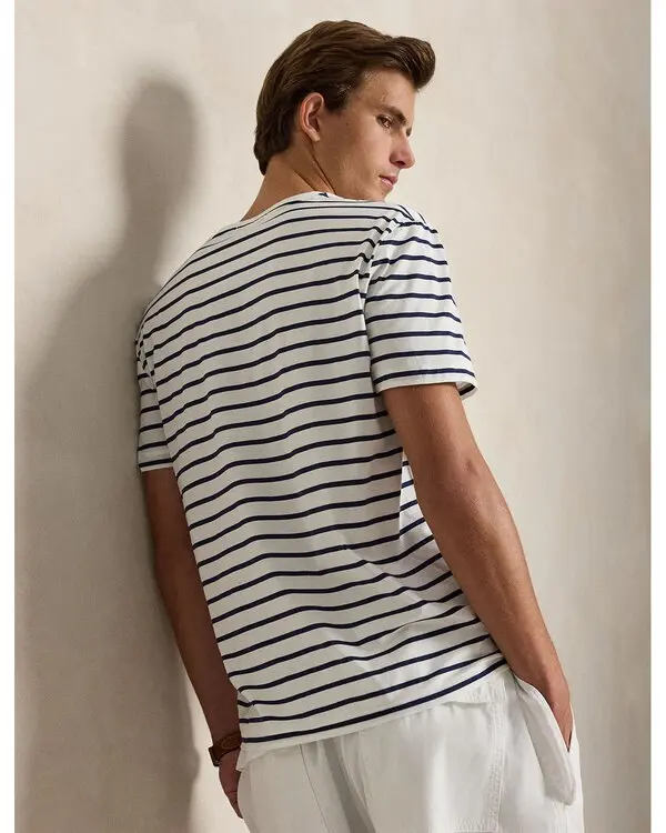 Polo Ralph Lauren Standard Fit Stripe Lisle T-shirt