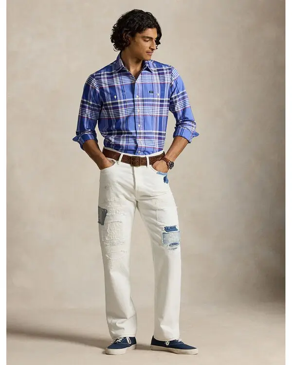Polo Ralph Lauren Classic Fit Plaid Oxford Workshirt