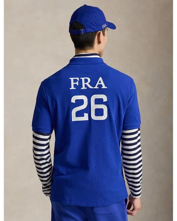 Polo Ralph Lauren Classic Fit France Polo Shirt - Royal