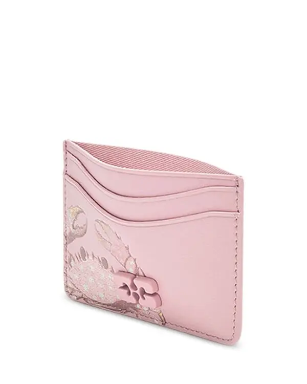 GANNI Bou Raspberry Card Holder - Pink Nectar