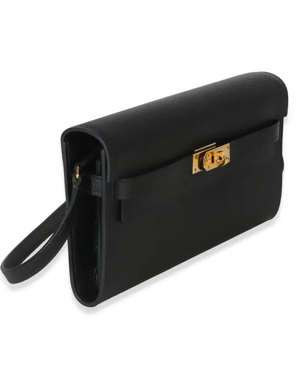 Hermès Kelly To Go Wallet Leather Handbag