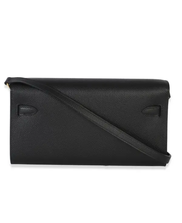 Hermès Kelly To Go Wallet Leather Handbag