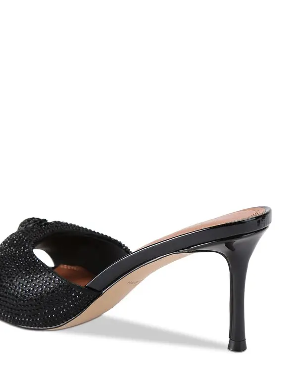Kurt Geiger Embellished High Heel Mules