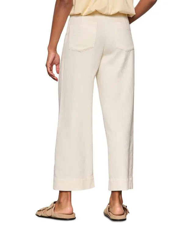 Sanctuary Soft Marine Wide Leg Crop Pants