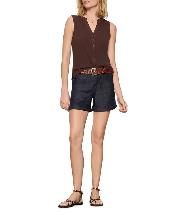 Sanctuary Button Front Tank Top