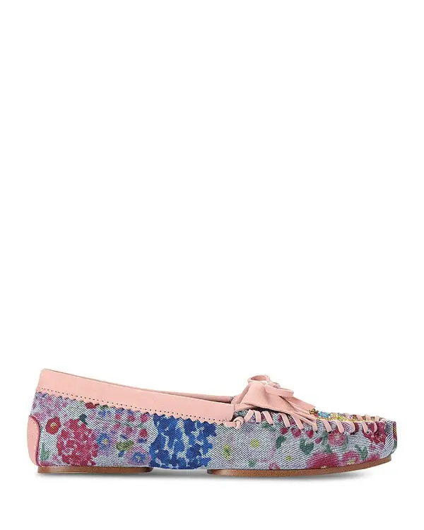 Kurt Geiger Embellished Floral Loafers - Light/pastel