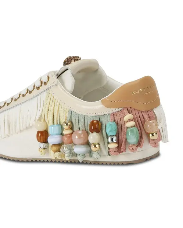Kurt Geiger Islington Beaded Tassel Sneakers