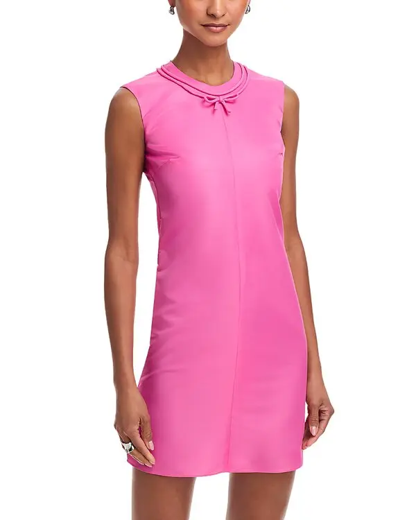 MAISON MARGIELA Sleeveless Bow Detail Mini Dress