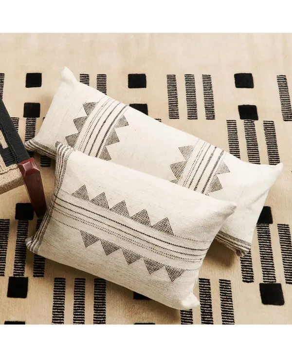 STUDIO VARIOUSLY Kora Handloom Lumbar Pillow Cover Only