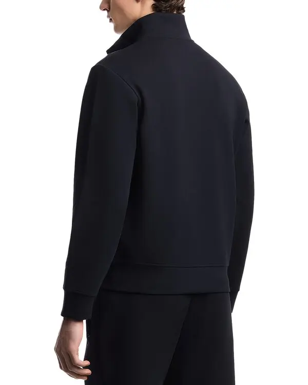 Emporio Armani Double Jersey Zip Up Sweatshirt