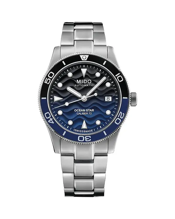 MIDO Ocean Star 39 Automatic Watch - Blue